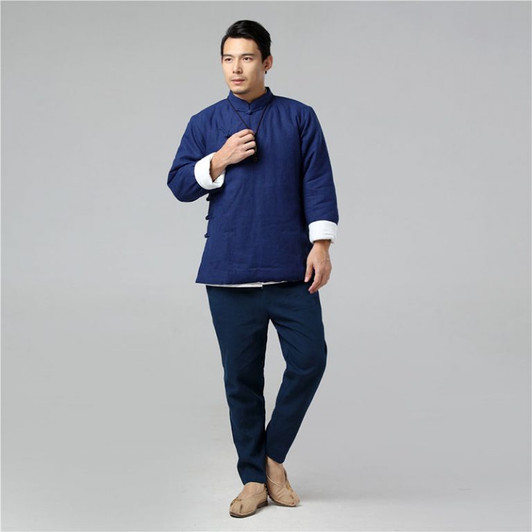 Men Chinese Style Linen Vintage Jacket – SGAN