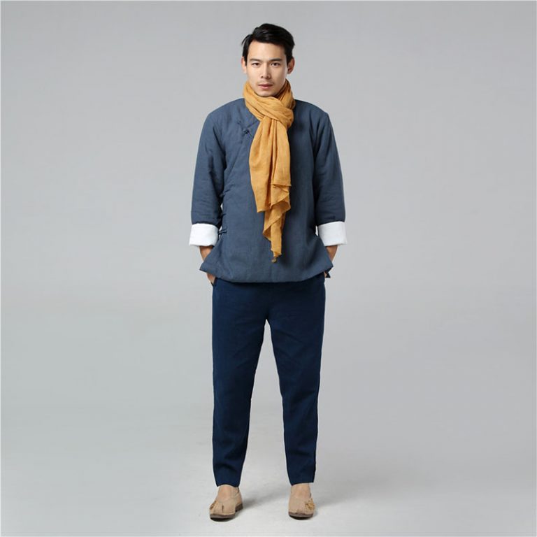 Men Chinese Style Linen Vintage Jacket – SGAN
