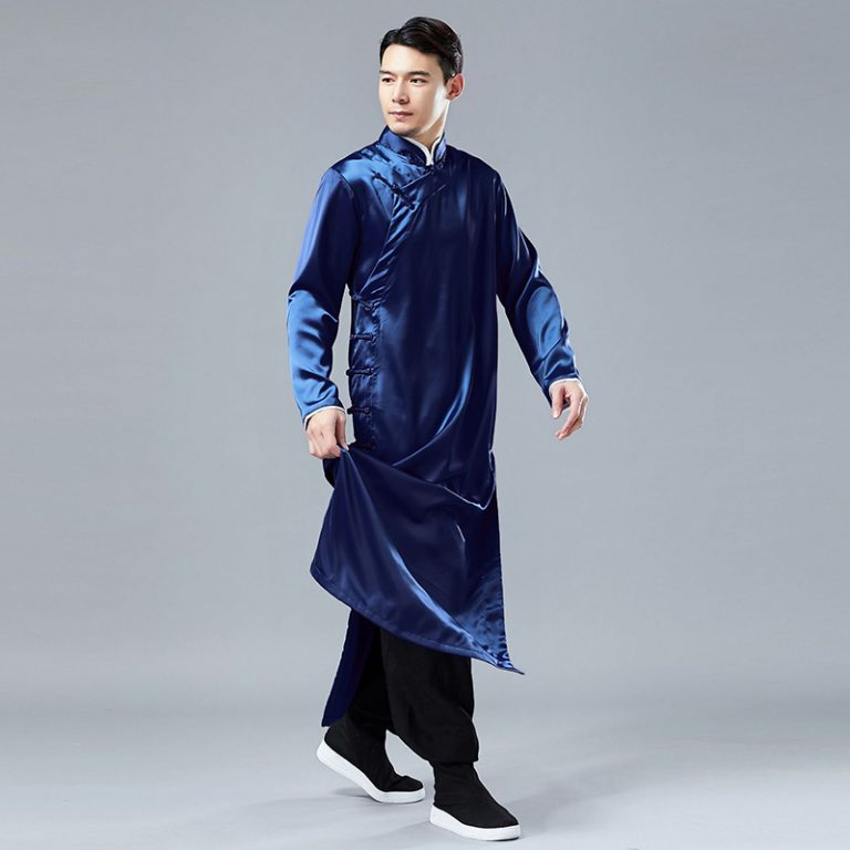 Mens Long Chinese Male Cheongsam – SGAN