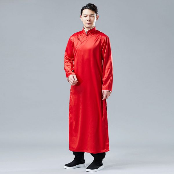 Mens Long Chinese Male Cheongsam – SGAN