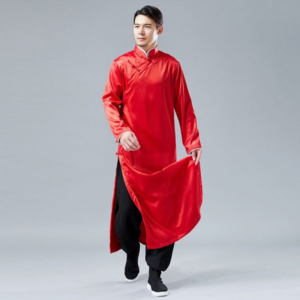 Mens Long Chinese Male Cheongsam – SGAN
