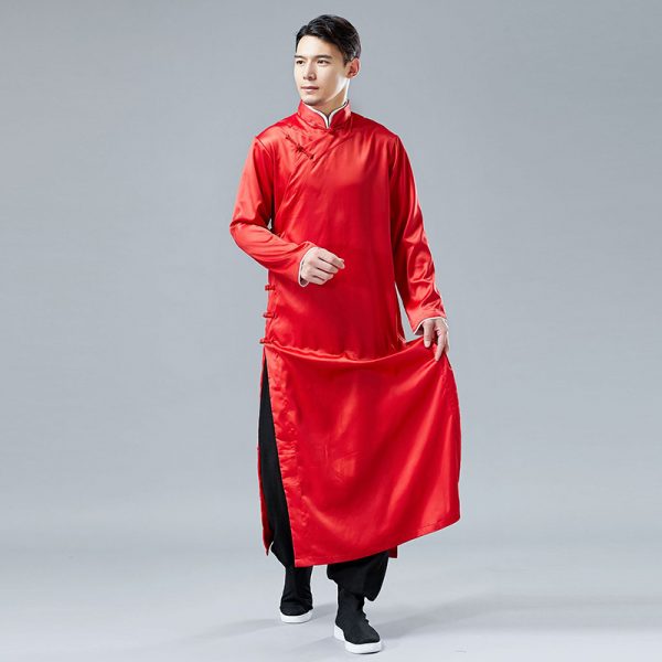 Mens Long Chinese Male Cheongsam – SGAN