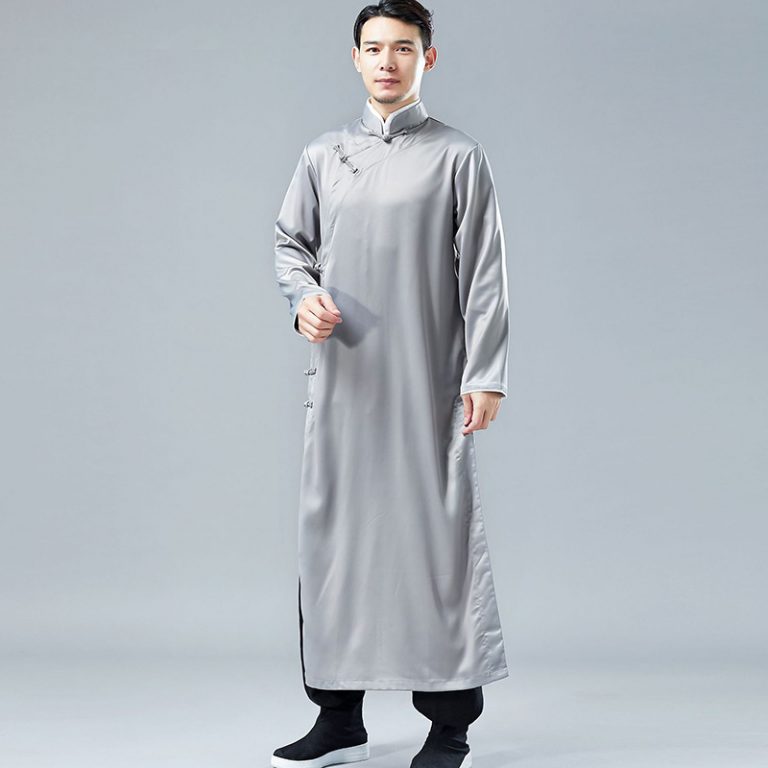 Mens Long Chinese Male Cheongsam – SGAN