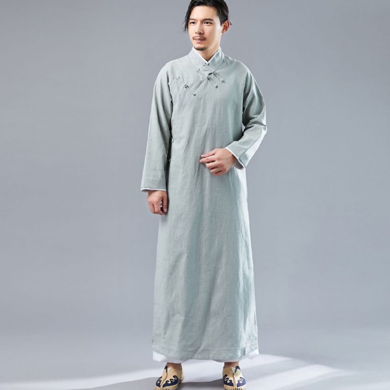 Cheongsam Male Kung Fu Robe – SGAN