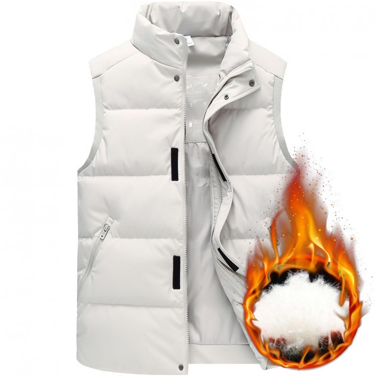 Oversized Men’s Lightweight Down Vest – SGAN